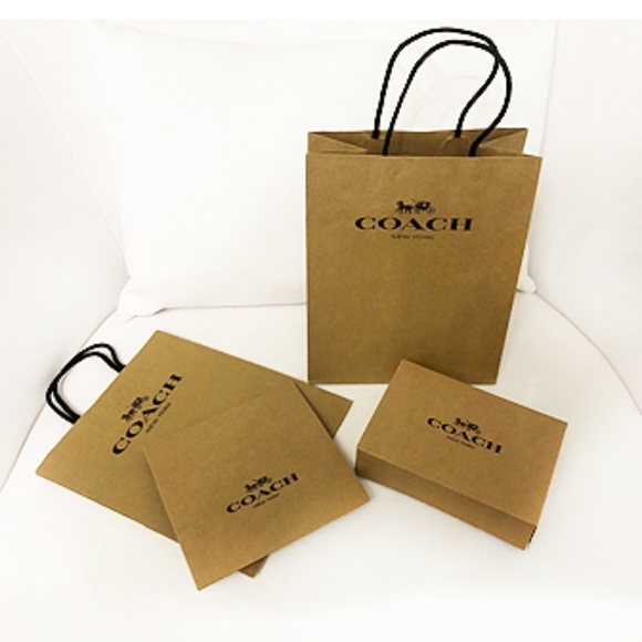 Coach | Bags | Coach New York Boxes Shopping Bags | Poshmark